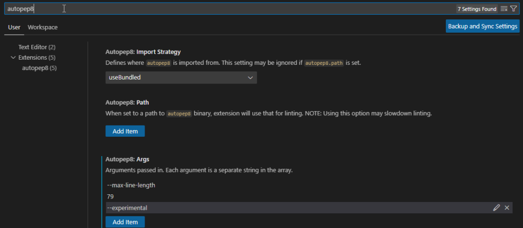 autopep8 설치 및 설정 (VScode) : 자동으로 코딩 컨벤션 따르기 - H-A