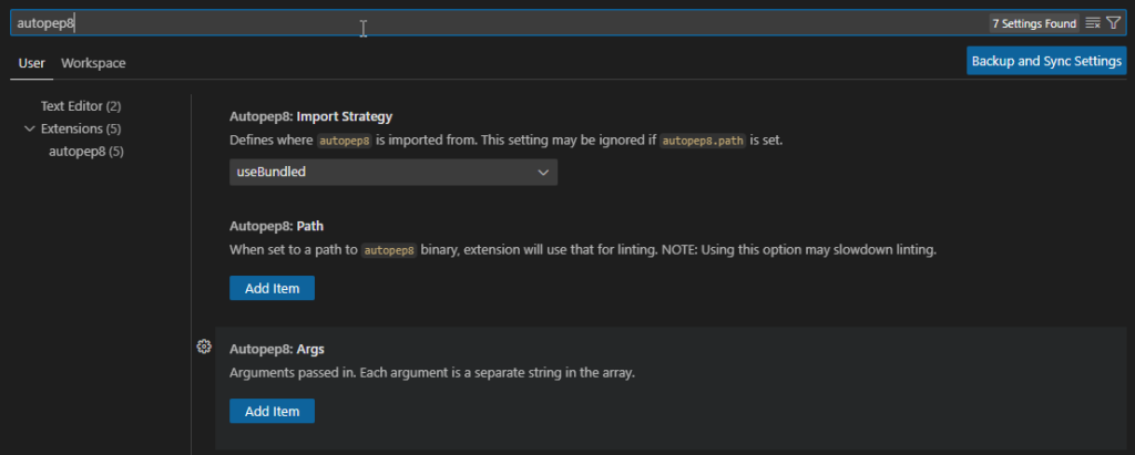 autopep8 설치 및 설정 (VScode) : 자동으로 코딩 컨벤션 따르기 - H-A