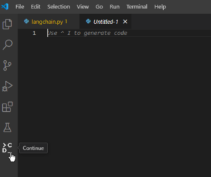 VS code Continue 사용법 : VS Code에서 무료로 코드 자동 생성 - H-A