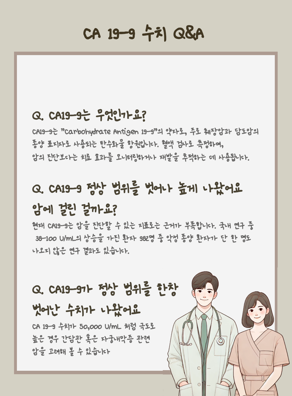 CA19-9 수치 해석, 국내 통계 - H-A